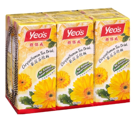 Yeo's Chrysanthemum Tea 250ml x6 – KHEGO