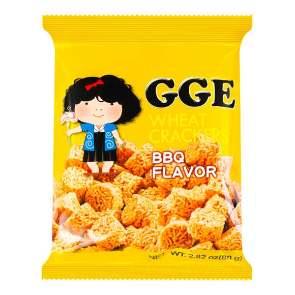 GGE Wheat Cracker BBQ Flavour 80g – KHEGO