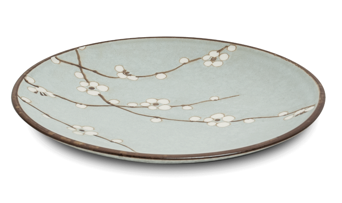 EMRO 浅青花碟子 22.5*3cm – KHEGO