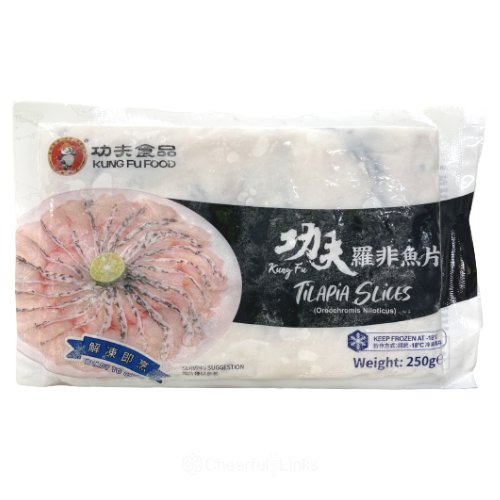 KUNG FU Tilapia Fish Slices 250g – KHEGO