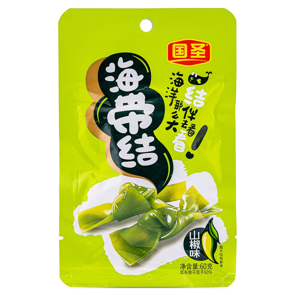 GS Preserved Seaweed Knot-Spicy 60g – KHEGO