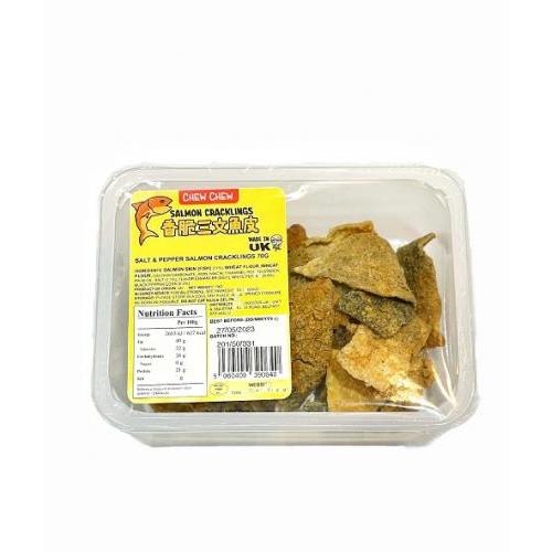 CC Salmon Crackings - Salt and Pepper CC 70g – KHEGO