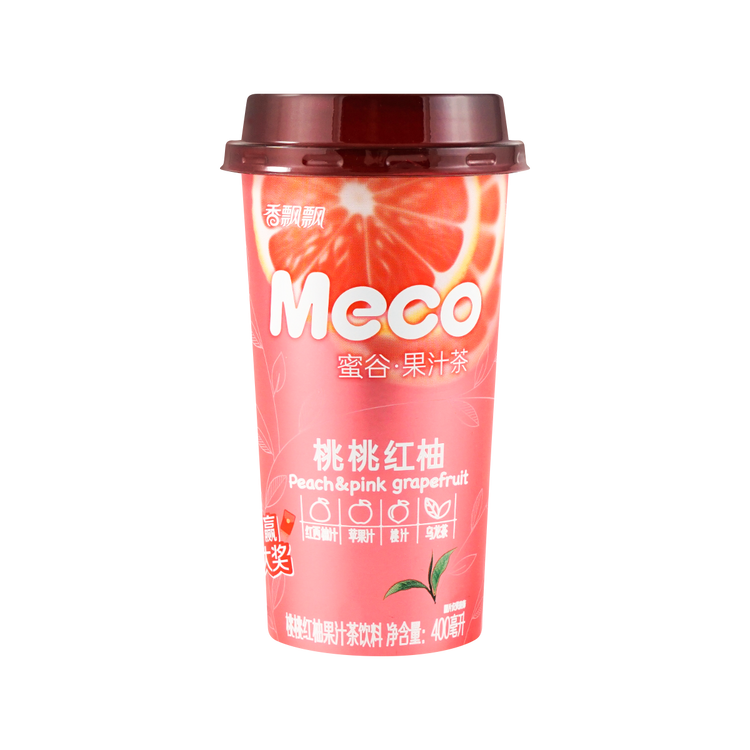 XPP Meco Peach and Pink Grapefruit Juice Drink 400ml – KHEGO